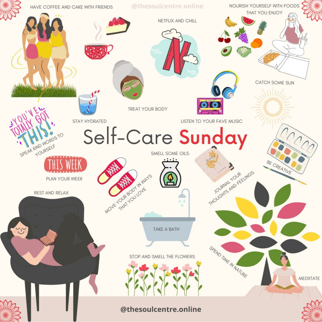 Self-Care Sunday - Take care of yourself with these ideas
